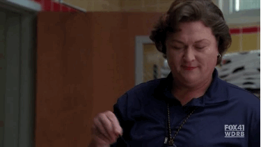Glee h coach beiste shannon beiste GIF - Find on GIFER