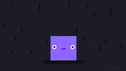 GIF artists on tumblr purple blink - animated GIF on GIFER