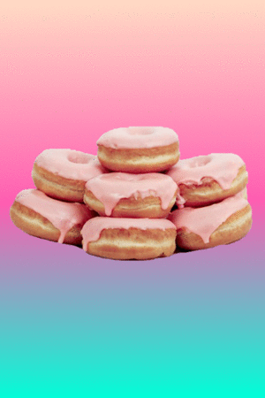 Shaking food donut food GIF - Find on GIFER