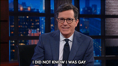Stephen Colbert Sorriso Gif Smile Stephen Colbert Hi GIF On GIFER By