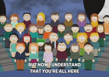 Watching audience GIF - Find on GIFER