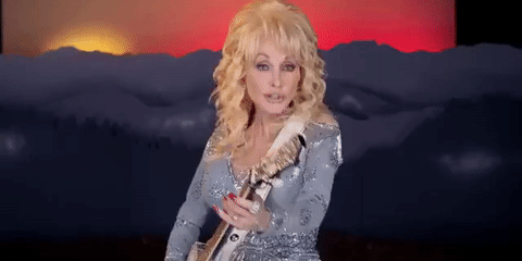 Music video dolly parton GIF - Find on GIFER