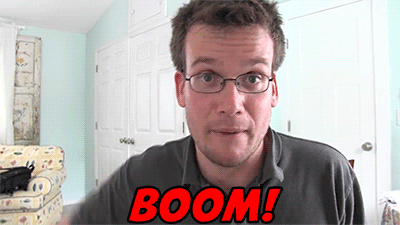 Reaction queue boom GIF - Find on GIFER