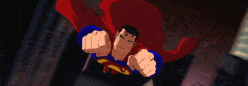 GIF superman - animiertes GIF auf GIFER