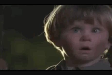 GIF scared kid yep - animated GIF on GIFER