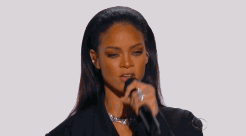 Rihanna fierce grammys 2015 GIF - Find on GIFER