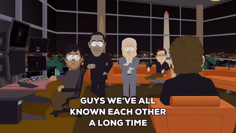 Men sitting meeting GIF - Find on GIFER