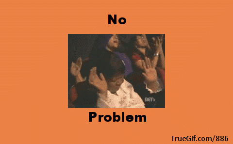 No problem GIF - Find on GIFER