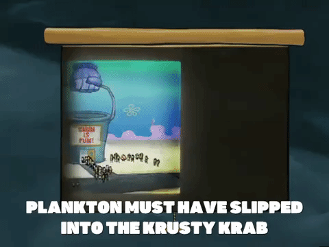 Chum bucket supreme spongebob squarepants season 6 GIF - Find on GIFER