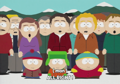 Eric cartman stan marsh kyle broflovski GIF - Find on GIFER