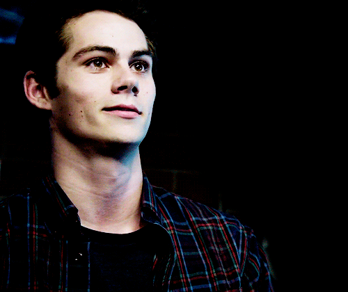 Stiles Stilinski Smiling Gif