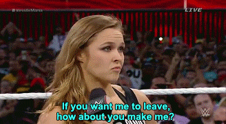 GIF wwe stephanie mcmahon ronda rousey - animated GIF on GIFER