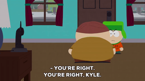 GIF kyle broflovski kyle cartman - animated GIF on GIFER