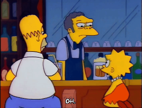 GIF season 3 homer simpson lisa simpson - animated GIF on GIFER