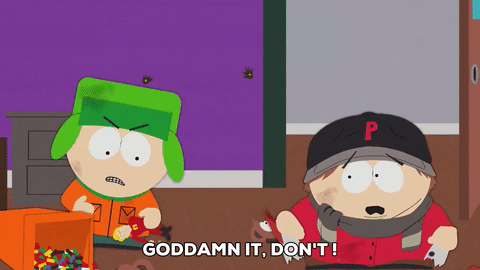 Angry eric cartman kyle broflovski GIF - Find on GIFER