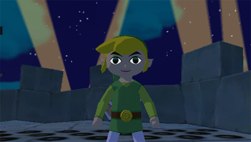 Link happy legend of zelda GIF - Find on GIFER