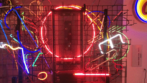 Neon lights tour GIF - Find on GIFER