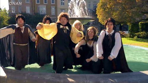 GIF friends the hobbit conan - animated GIF on GIFER