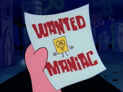 GIF hall monitor spongebob squarepants season 1 - animated GIF on GIFER