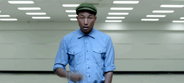 Pharrell GIF - Find on GIFER
