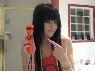Blonde hair girl GIF - Find on GIFER