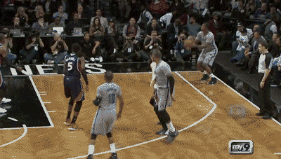 GIF basketball nba pass - animated GIF on GIFER
