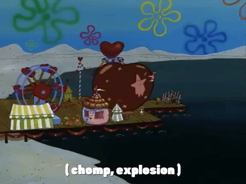 Valentines day spongebob squarepants season 1 GIF - Find on GIFER