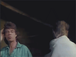 Mick jagger david bowie dancing in the street GIF - Find on GIFER