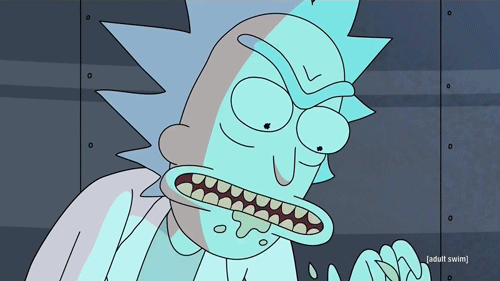 GIF rick morty loop - animated GIF on GIFER