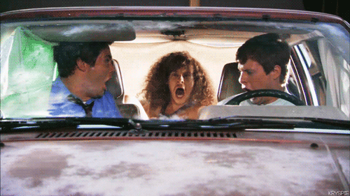 Gif Animé De Panique Bang En In Paniek Jonge Man Rennen En Schreeuwen