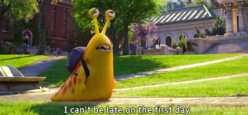 GIF school monsters inc monsters university - animated GIF on GIFER