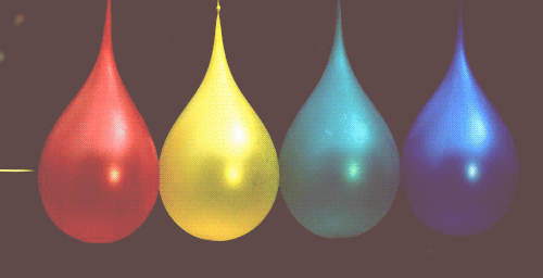 GIF trippy water balloons - animated GIF on GIFER