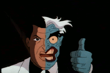 Two face GIF - Find on GIFER