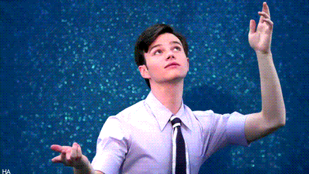 Chris colfer GIF - Find on GIFER