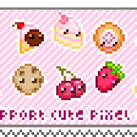 GIF pixel food - animated GIF on GIFER