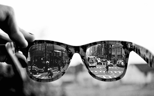 GIF focus city glasses - animated GIF on GIFER
