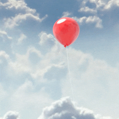 Balloon loop render GIF - Find on GIFER
