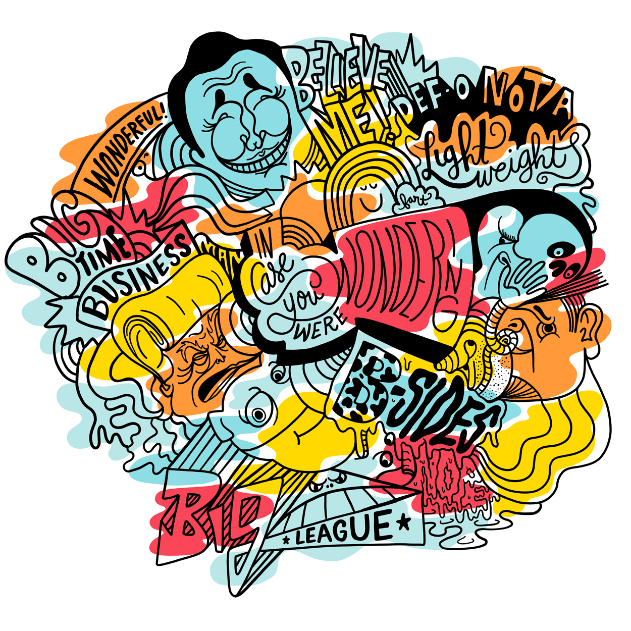 GIF random doodle chris piascik - animated GIF on GIFER