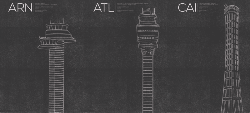 GIF two towers - animated GIF on GIFER