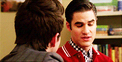 Glee klaine GIF - Find on GIFER
