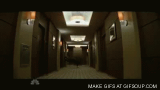 Inception Hallway Gif