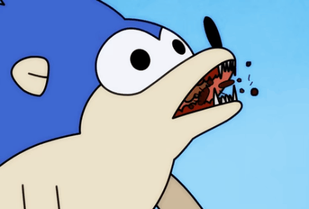 Sonic sonic the hedgehog wtf GIF - Find on GIFER
