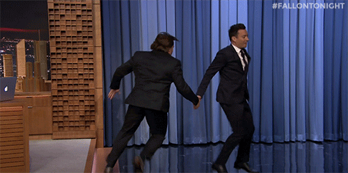 Dancing television jimmy fallon GIF - Find on GIFER