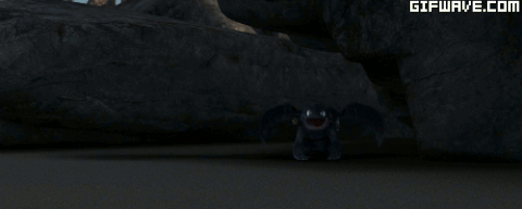 GIF toothless - animated GIF on GIFER