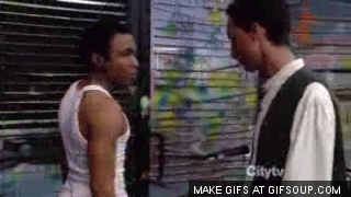 Troy and abed GIF - Find on GIFER