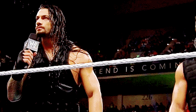 Roman Reigns Smile Gif