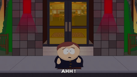 Screaming eric cartman scared GIF - Find on GIFER