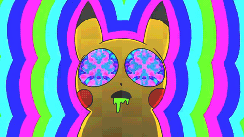 GIF pokemon psychedelic lsd - animated GIF on GIFER