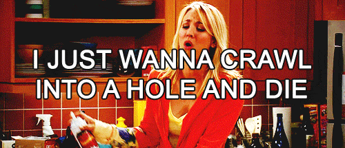 Sad the big bang theory penny GIF - Find on GIFER