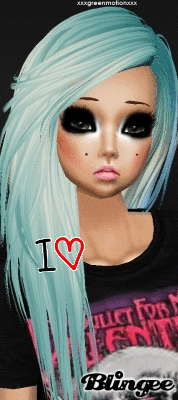 Blue hair GIF - Find on GIFER
